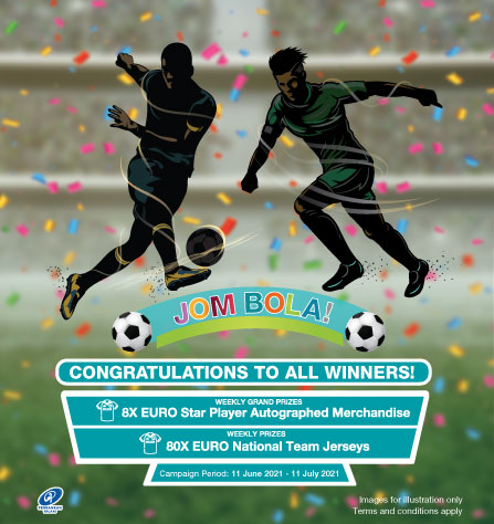 Jom Bola Campaign winners announcement | BSN Malaysia
