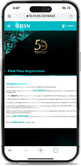 BSN Internet Banking - myBSN | BSN Malaysia