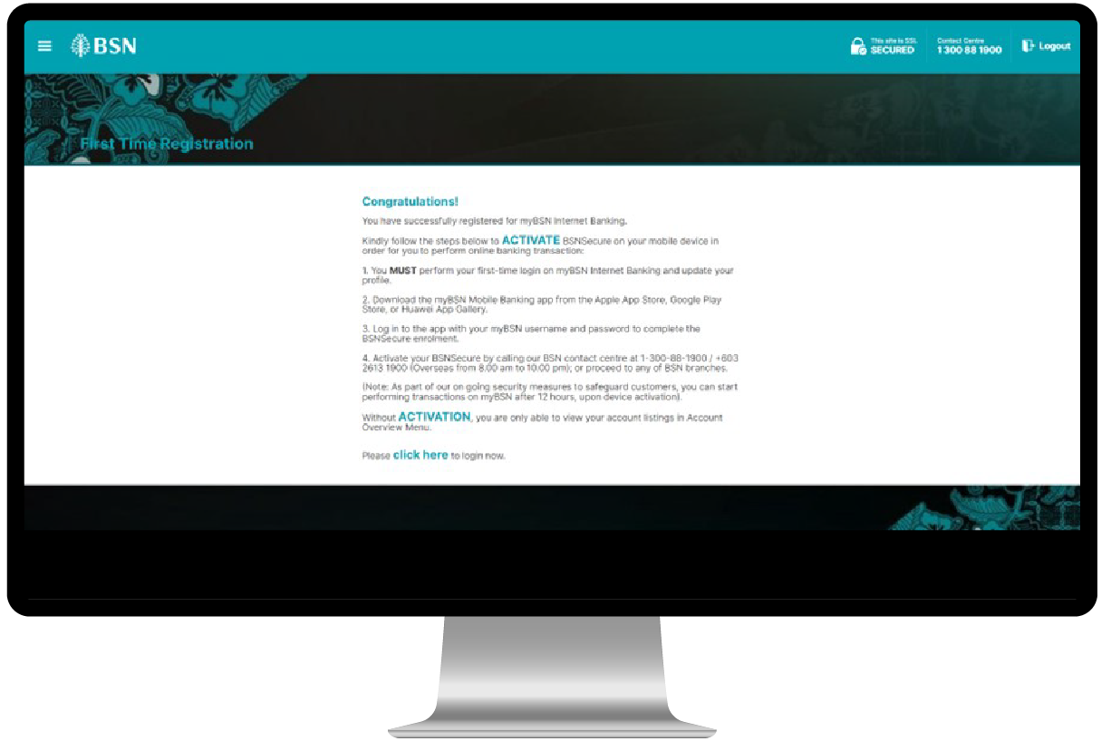 BSN Internet Banking - myBSN | BSN Malaysia