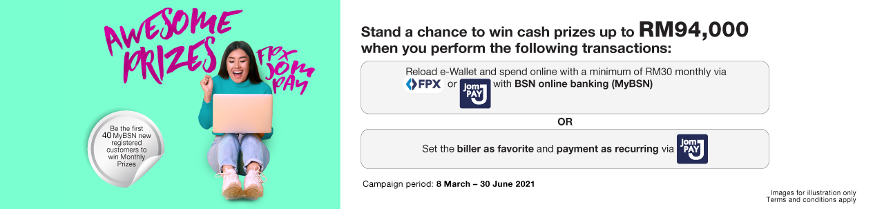 Win with BSN FPX and JomPAY Campaign - Winner Announcement | BSN Malaysia