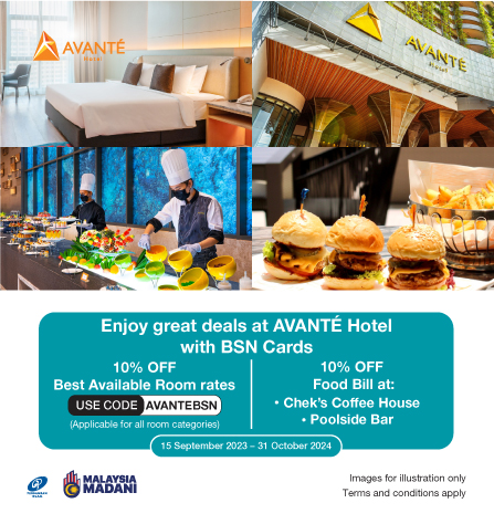 Enjoy your staycation at AVANTÉ Hotel and enjoy 10% with BSN Cards ...