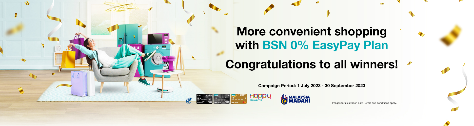 Win Up to RM300 Cash Back with BSN 0% EasyPay Plan Campaign – Winners ...