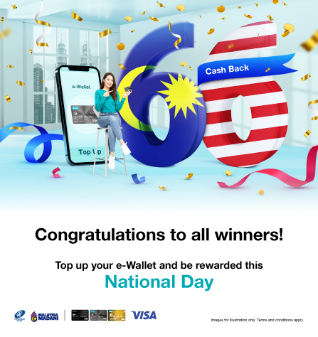 Campaign winners for Top up your e-Wallet and be rewarded on National ...
