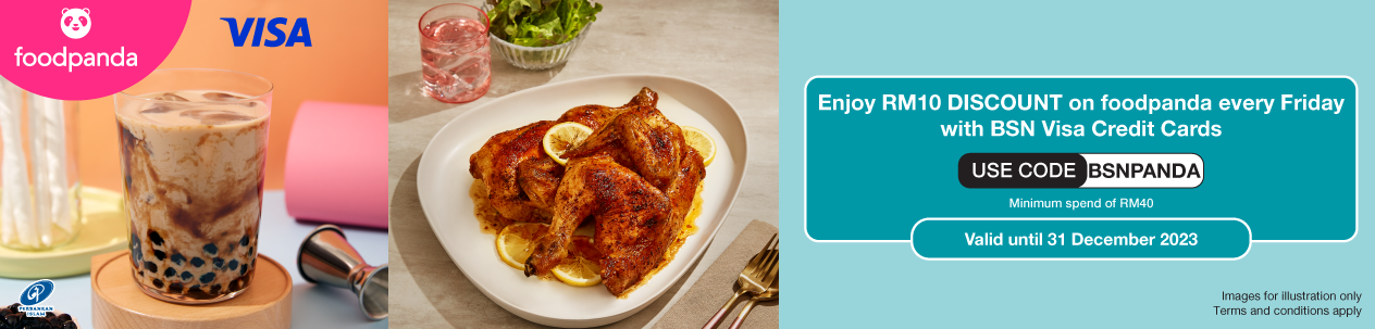 Get foodpanda discounts every Friday with BSN Visa Credit Cards! | BSN ...