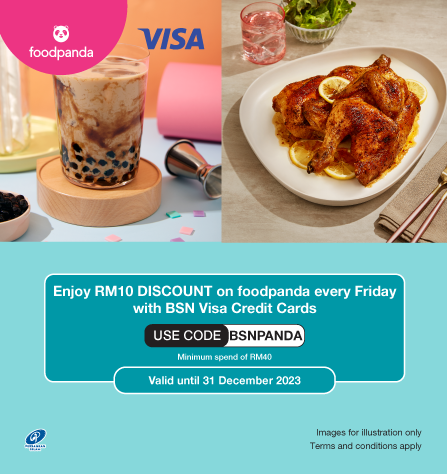 Get foodpanda discounts every Friday with BSN Visa Credit Cards! | BSN ...