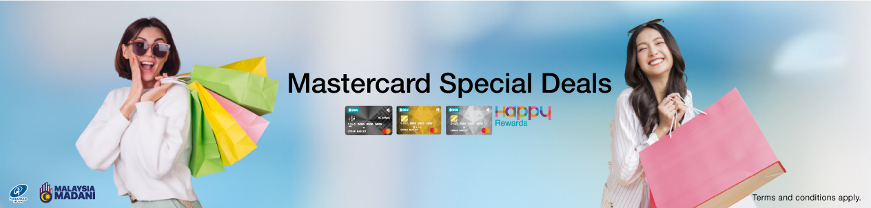 Mastercard Special Deals | BSN Malaysia