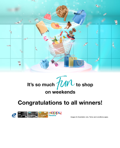 Congratulations to Weekend Shopping Spree Campaign Winners | BSN Malaysia