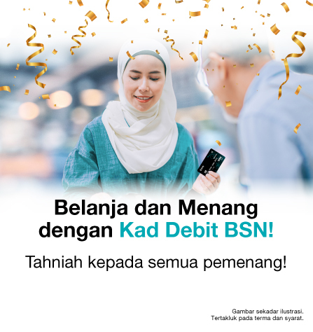 Belanja dan Menang dengan Kad Debit BSN - Pengumuman pemenang | BSN ...