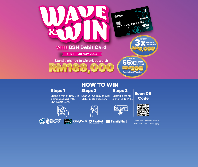 Cards Promotions / Campaigns | BSN Malaysia