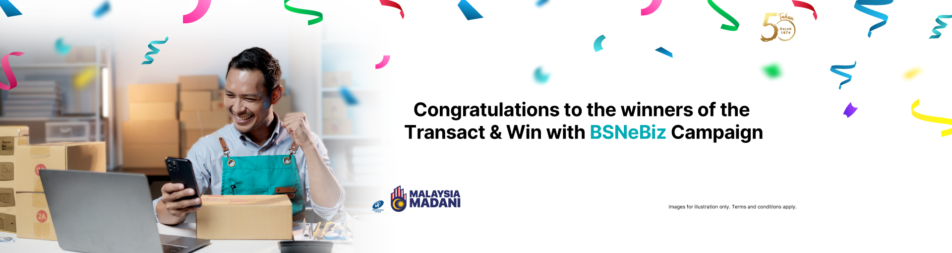 Transact & Win with BSNeBiz Campaign – Winners’ announcement | BSN Malaysia