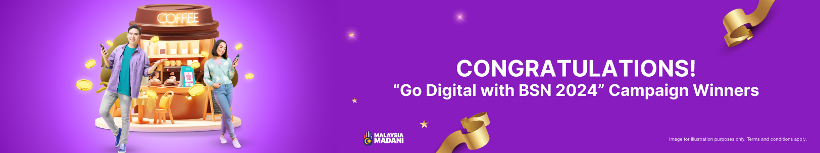 Go Digital with BSN Campaign - Winners’ announcement | BSN Malaysia