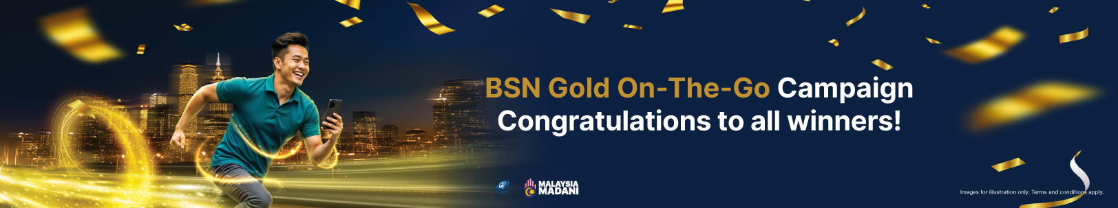 BSN Gold On-The-Go Campaign - Winners’ announcement | BSN Malaysia